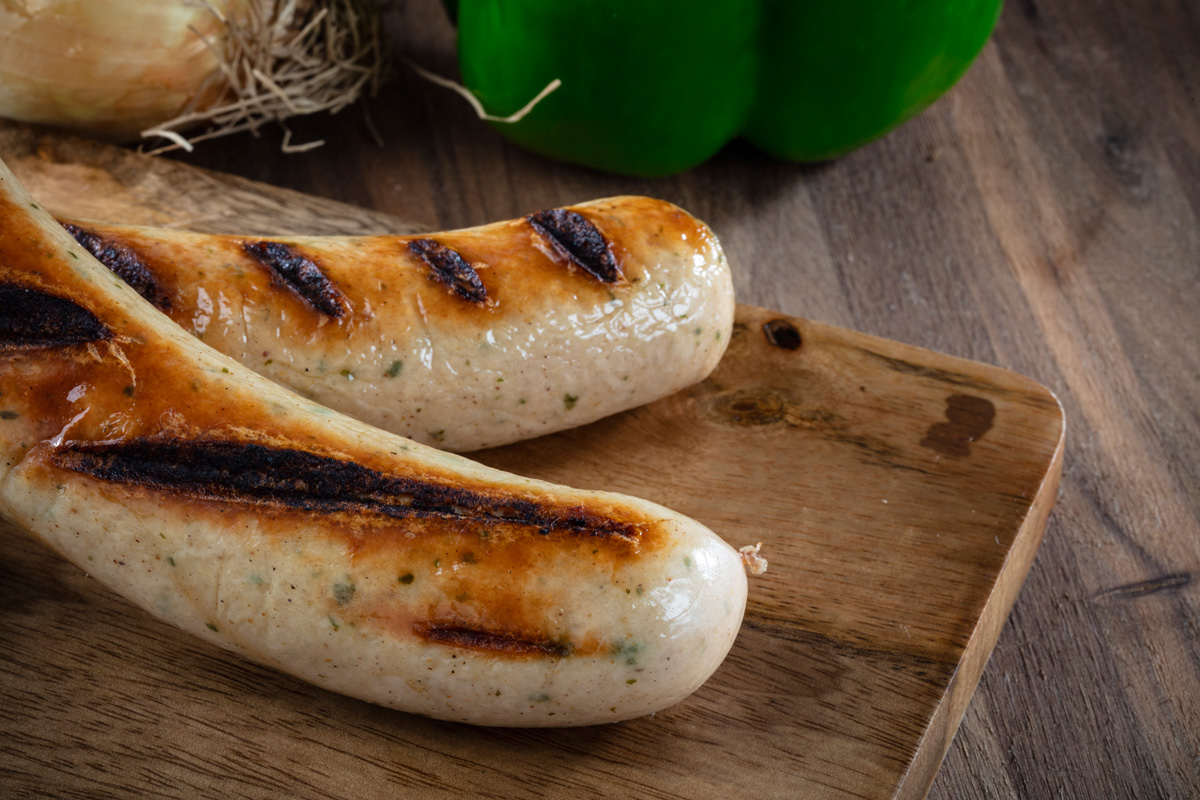 Bockwurst sausage store