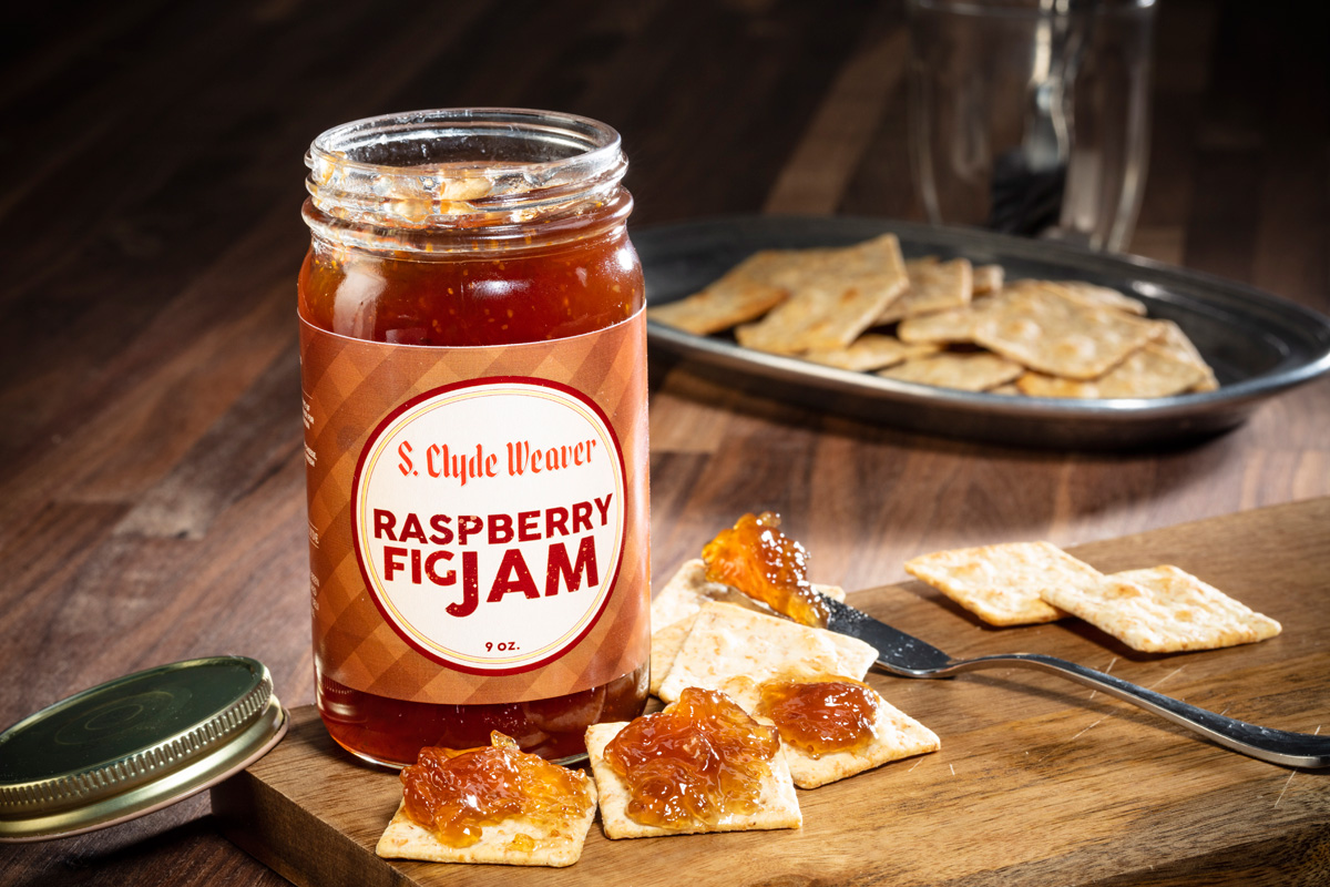 Lancaster Raspberry Fig Jam for Sale | S. Clyde Weaver