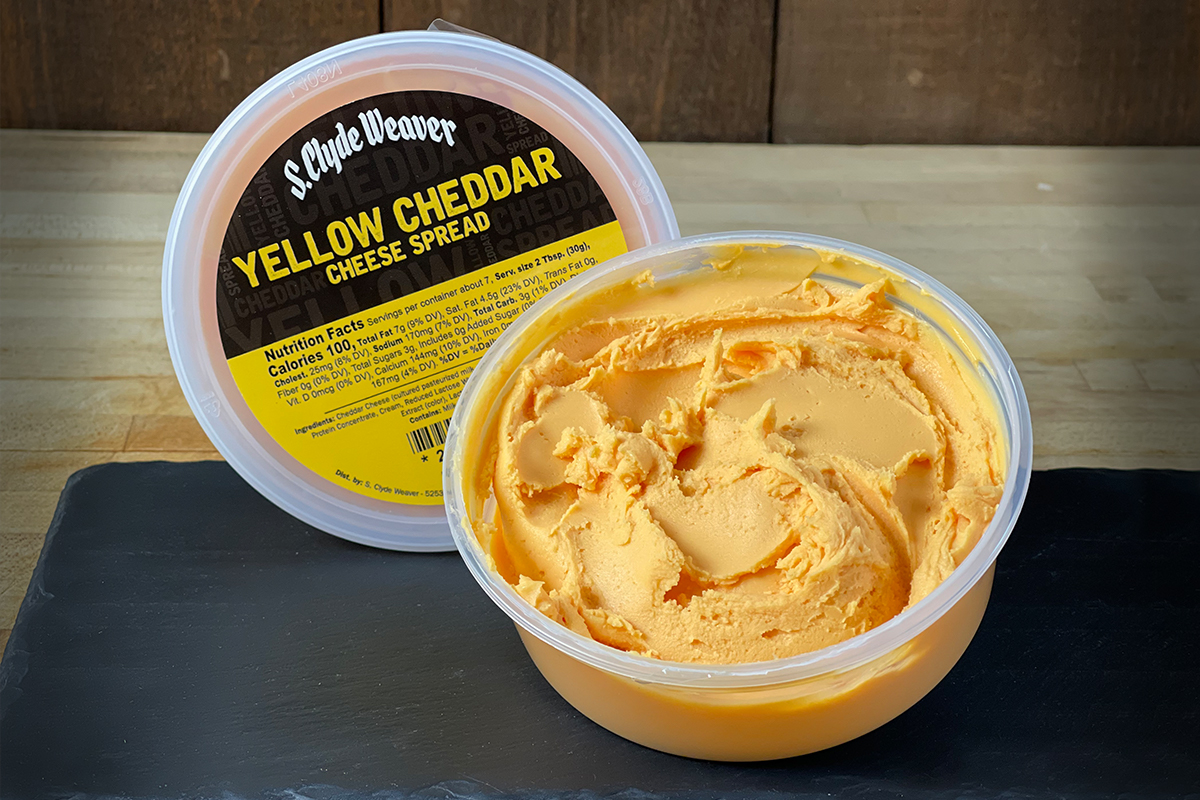 Yellow Cheddar Cheese Spread for Sale | S. Clyde Weaver