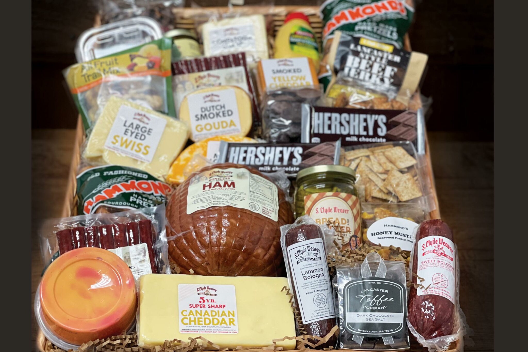 Ham Gift Basket | Family Gathering | S. Clyde Weaver