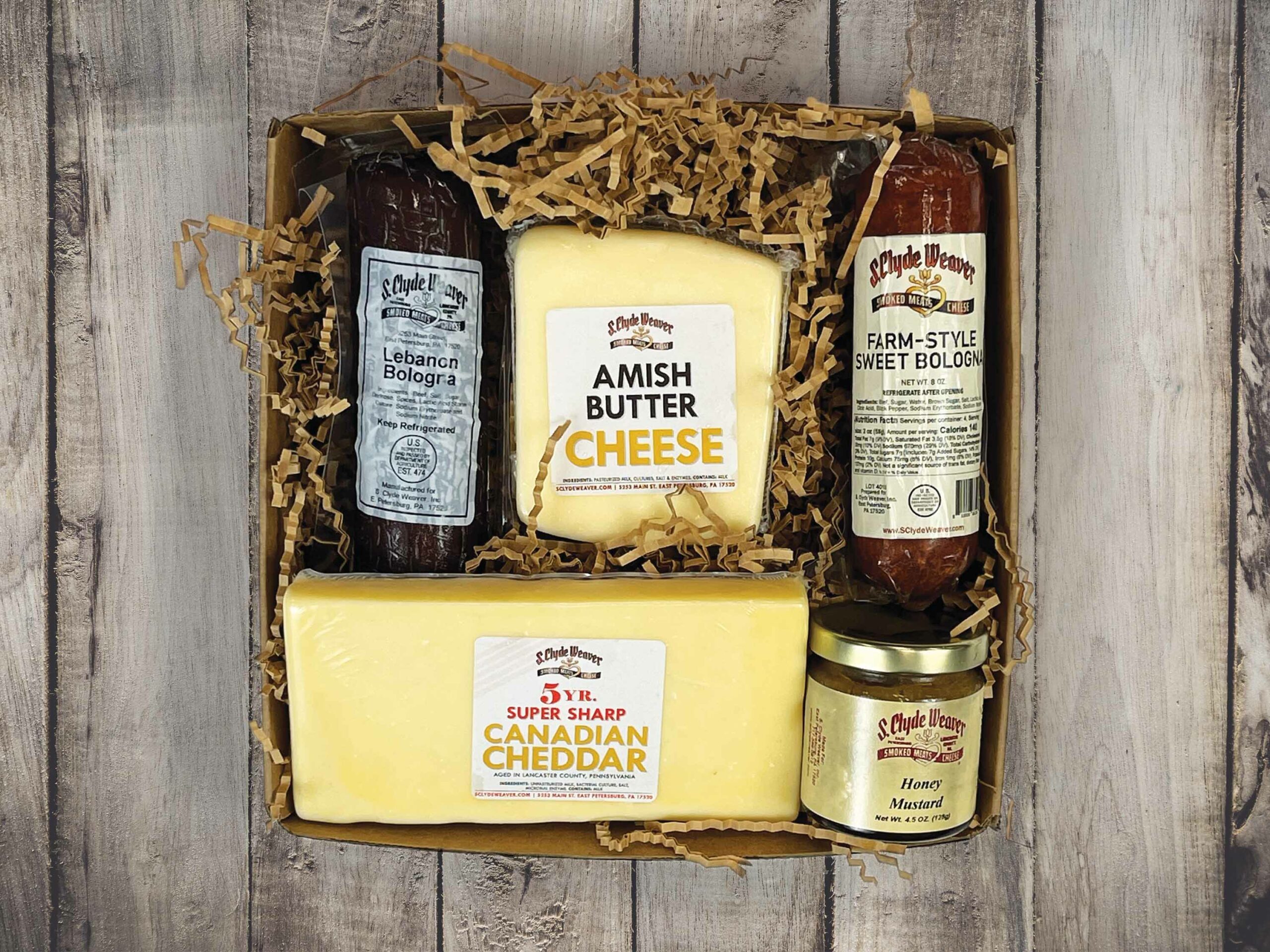 Lancaster Bologna & Cheddar Gift Packs | S. Clyde Weaver