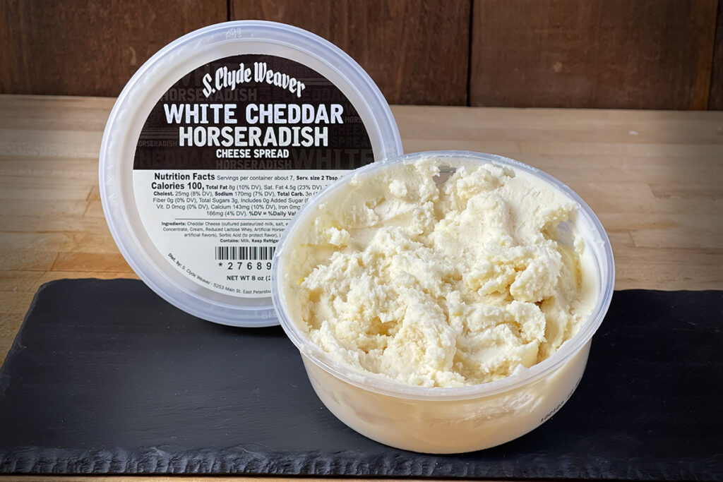 White Cheddar Horseradish Cheese Spread