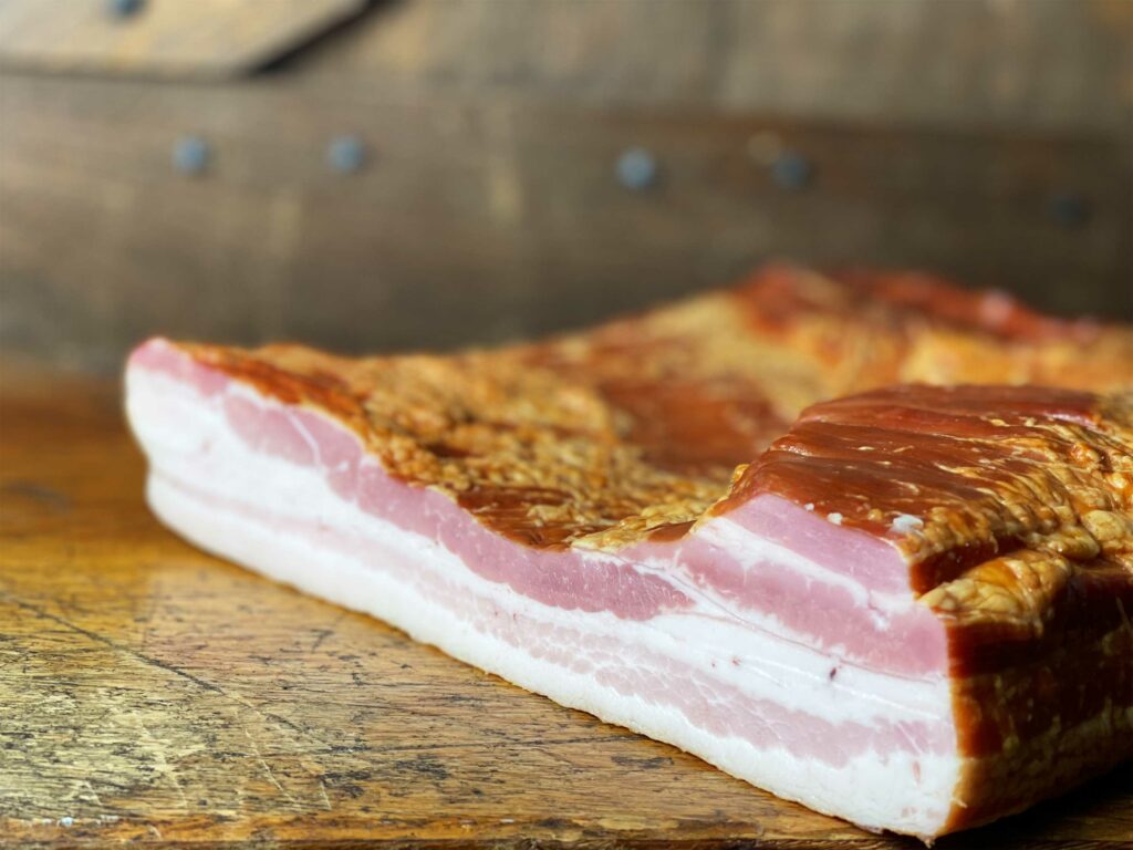 Hardwood Smoked Bacon Slab - S Clyde Weaver